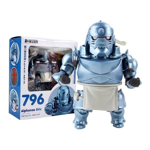 Nendoroid Alphonse Elric Action Figure Fullmetal Alchemist Boneco ...