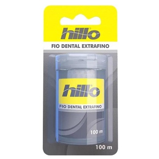 Fio Dental Hillo Extrafino 100m Cada Kit Com 3 Unidades | Shopee Brasil