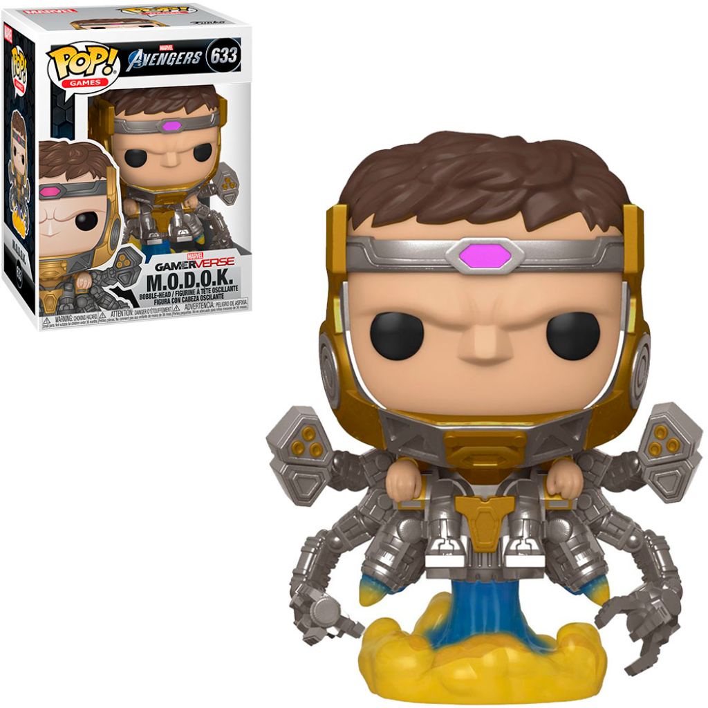 Funko Pop! Marvel Gamerverse Avengers - M.O.D.O.K #633 | Shopee Brasil