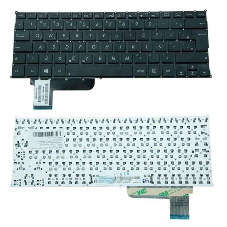 Teclado Para Notebook Asus VivoBook X201 | Preto ABNT2 | Shopee Brasil