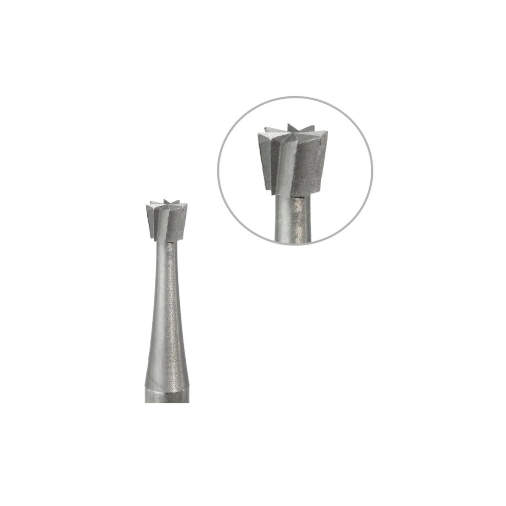 Fresa Cone Invertido N°09 Kit Com 6 Unidades | Shopee Brasil