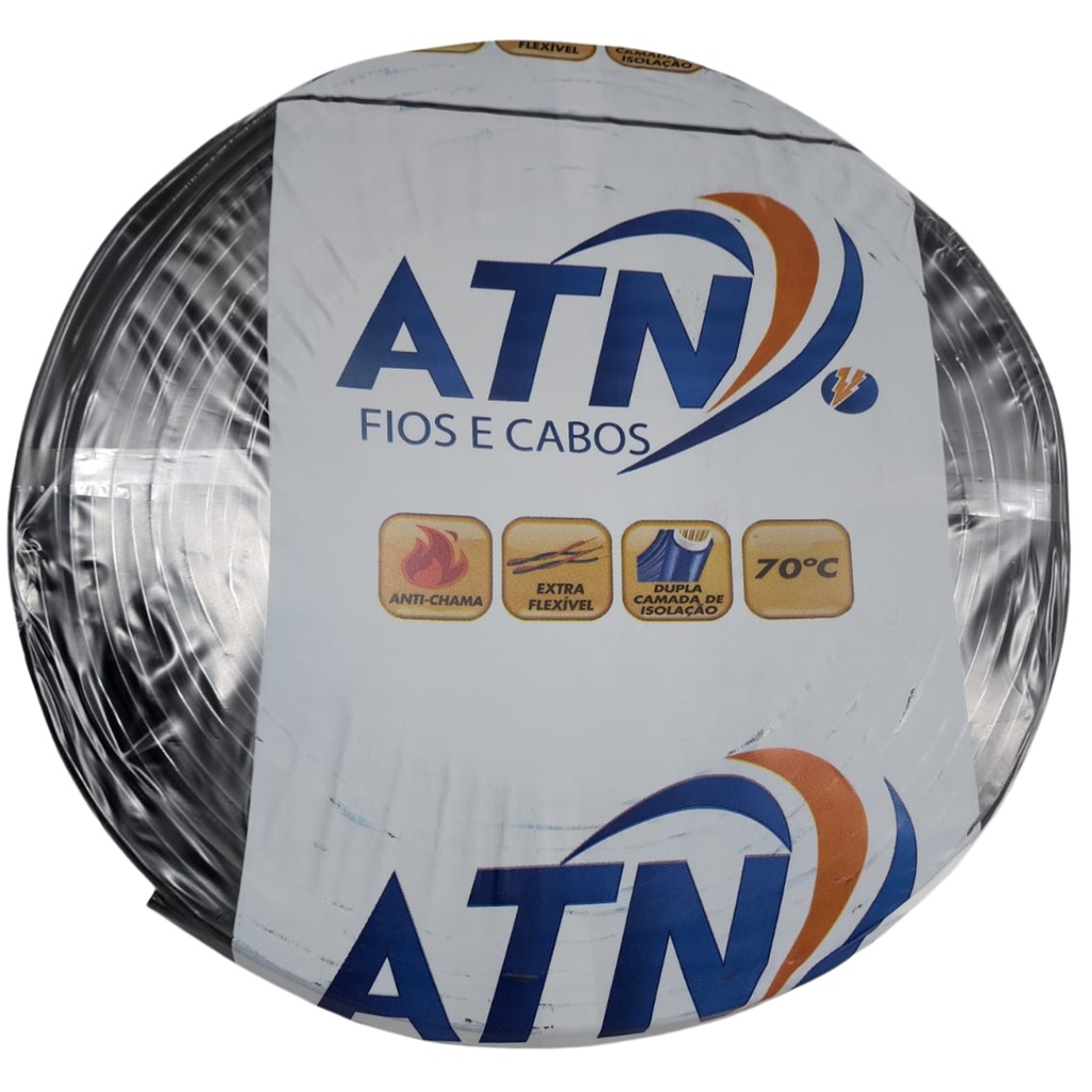 KIT CABO 6mm 1 VERMELHO + 1 PRETO TODOS COM 100 METROS FIO | Shopee Brasil