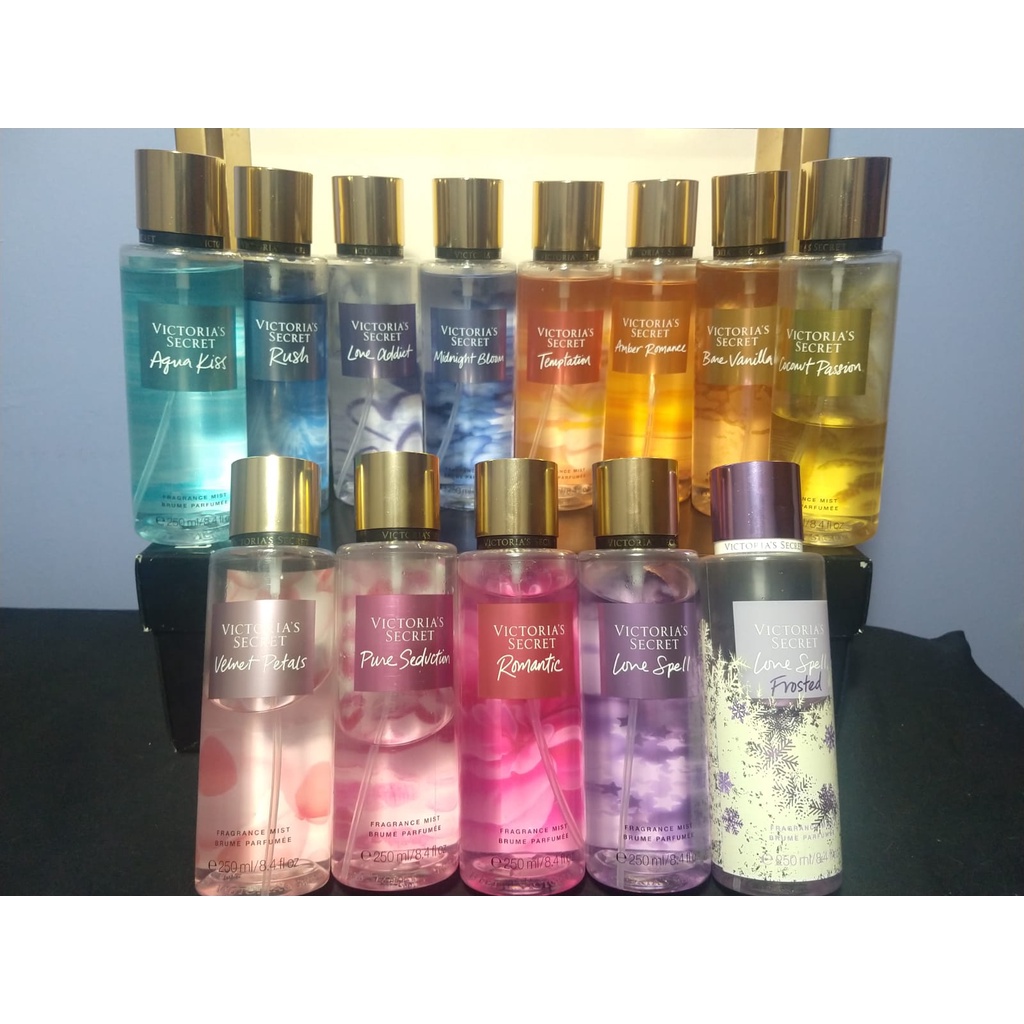 Body splash frasco 15ml ou 5ml victorias secret escolha o seu | Shopee ...