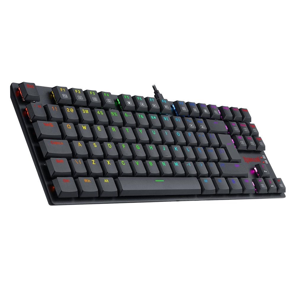 Teclado Mecânico Gamer Redragon APS, RGB, Switch Redragon Brown, ABNT2 ...