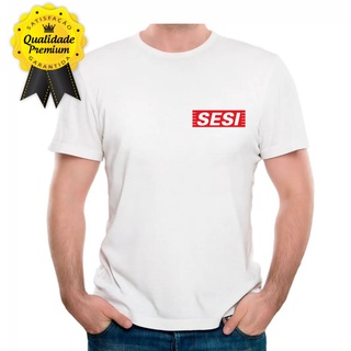 Camiseta Uniforme Escolar SESI Logo | Shopee Brasil