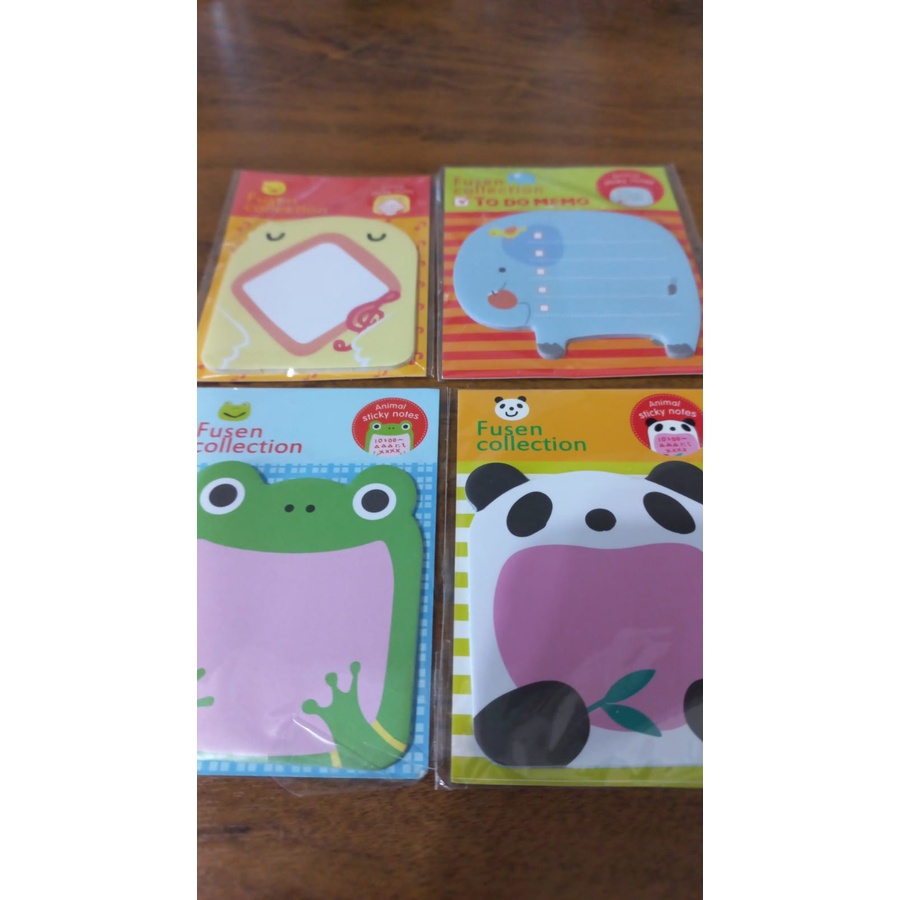 Notas adesivas tipo post it de bichinhos | Shopee Brasil