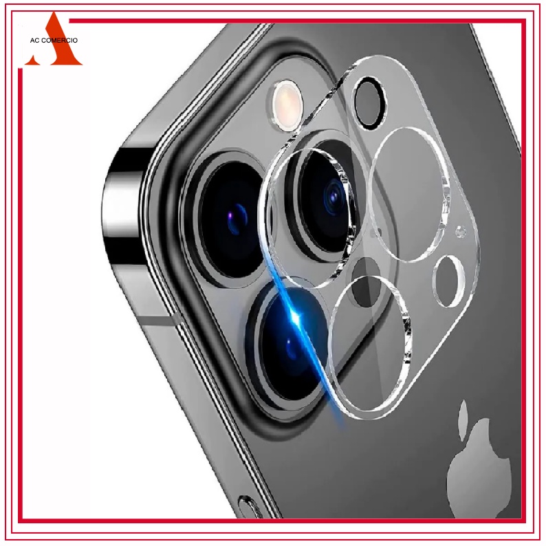 Pelicula Câmera Traseira iPhone 12/ Pro Max 11/11pro 13 13pro 13 pro max Vidro Temperado - Faz a ...