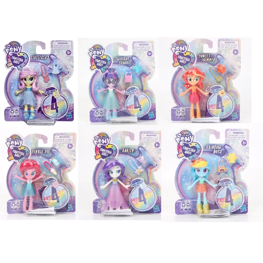 Mini Boneca My Little Pony Equestria Girls 9 cm Brinquedo Presente | Shopee Brasil