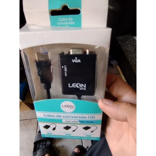 conversor digital HDMI pra vga grande promoção | Shopee Brasil