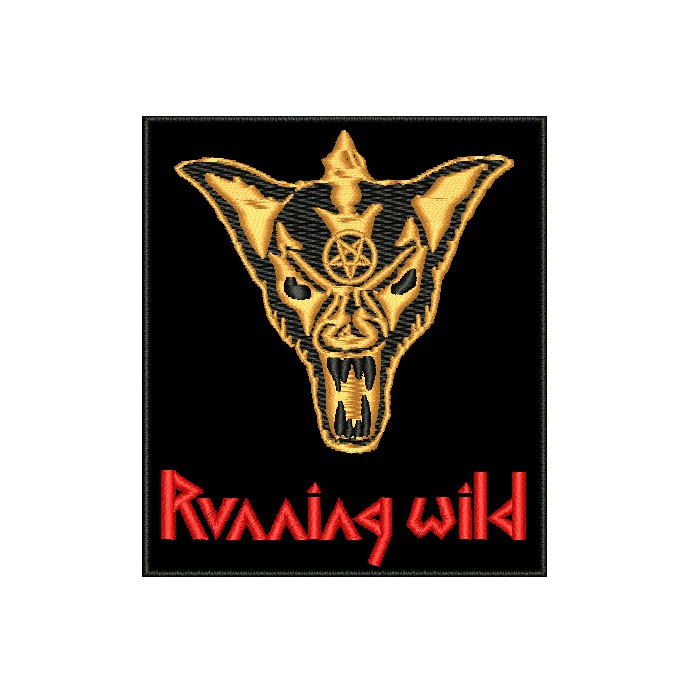 Patch Bordado Banda Running Wild hell | Shopee Brasil
