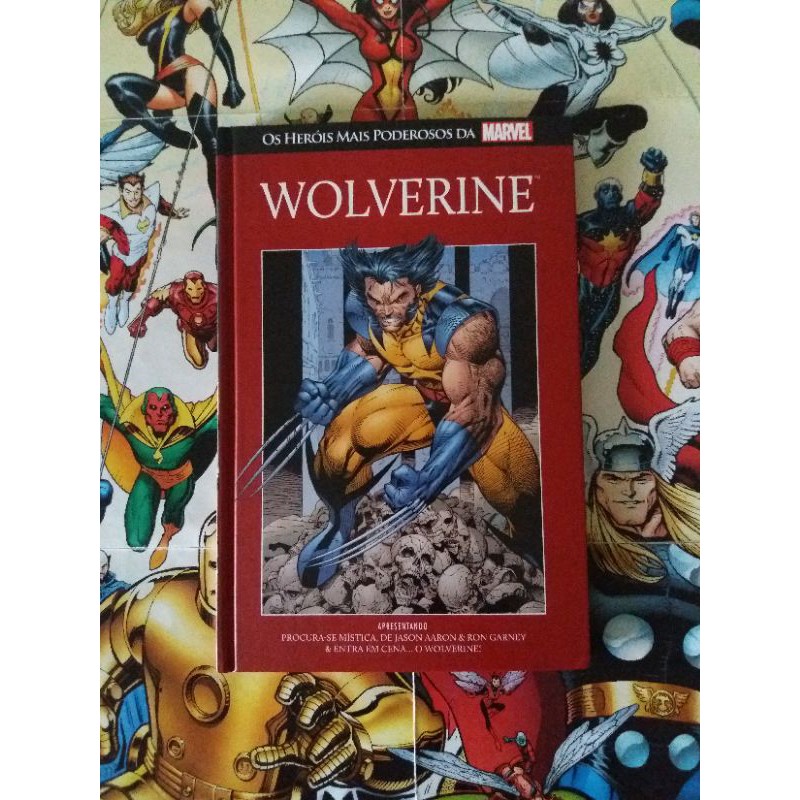 HQ - Os Heróis Mais Poderosos da Marvel: Wolverine #3 Salvat Capa Vermelha - QUADRINHOS | Shopee ...