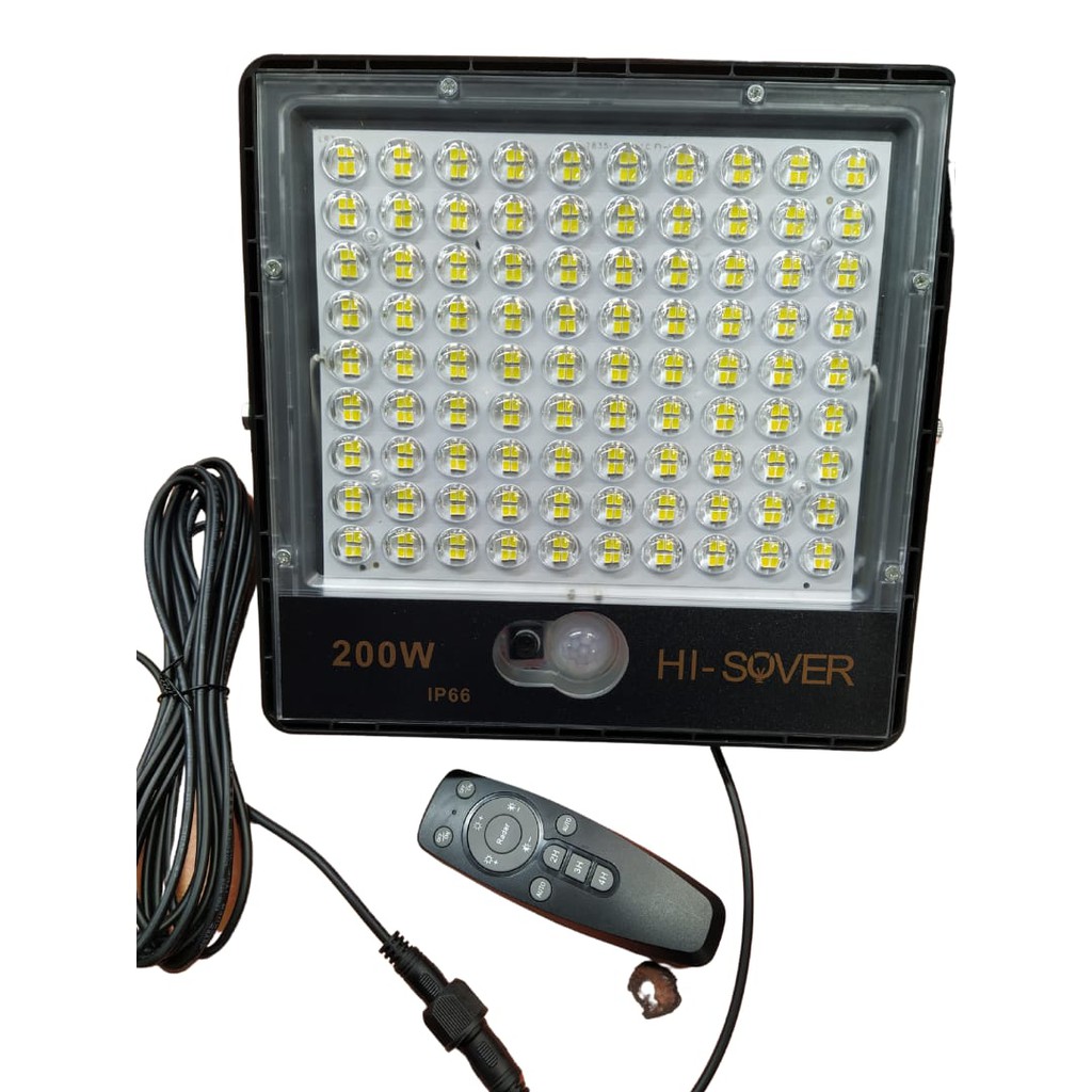 Refletor Alta Potencia SuperLed Solar SMD 12V 200W | Shopee Brasil