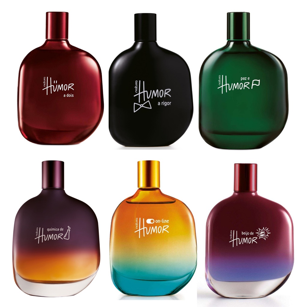 Perfume Humor Masculino Natura Desodorante Colônia 75ml | Shopee Brasil