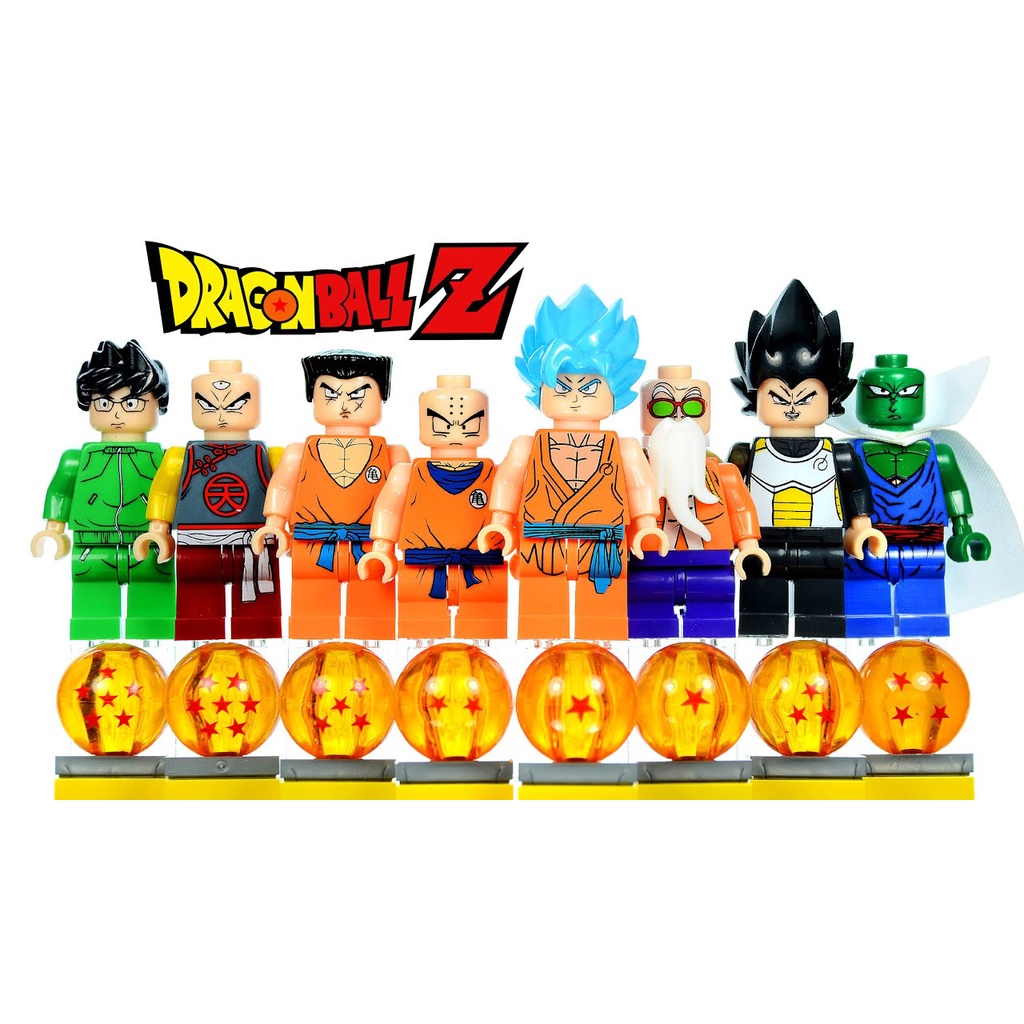Dragon Ball Lego Minifiguras Majin Buu Cell goku Blocos De Construção ...