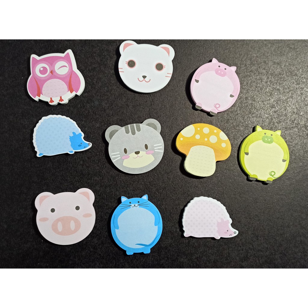 Mini Post it BRW Animais | Shopee Brasil