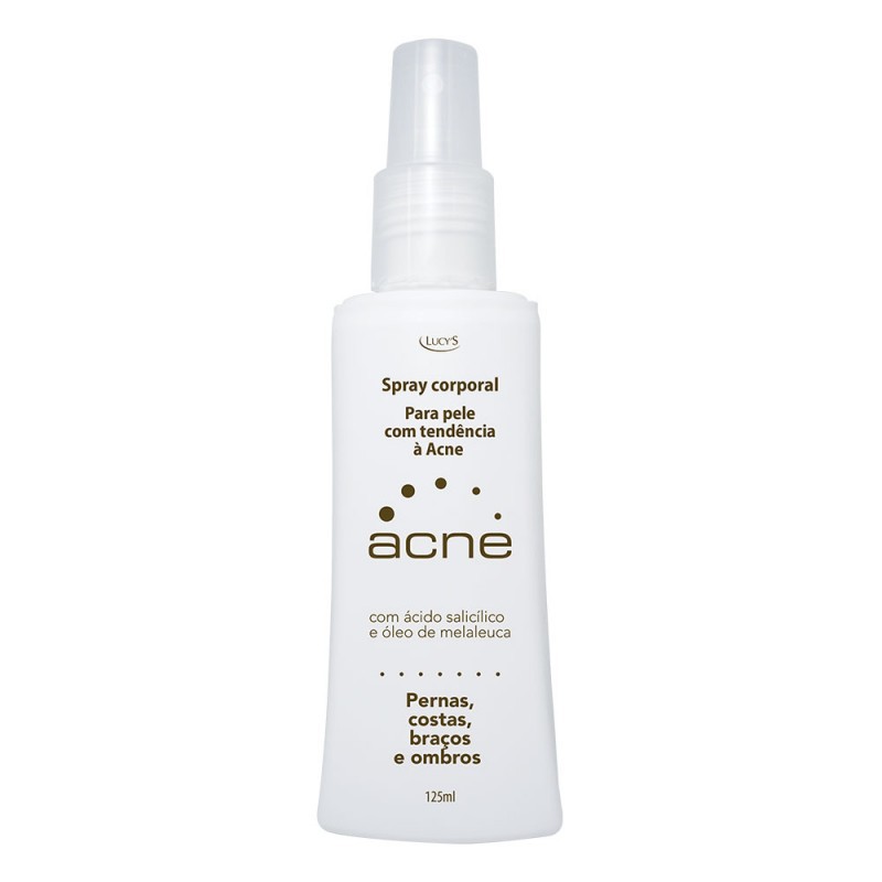 Spray Acne Corporal Spray para Pele com Tendência a Acne - Ácido ...