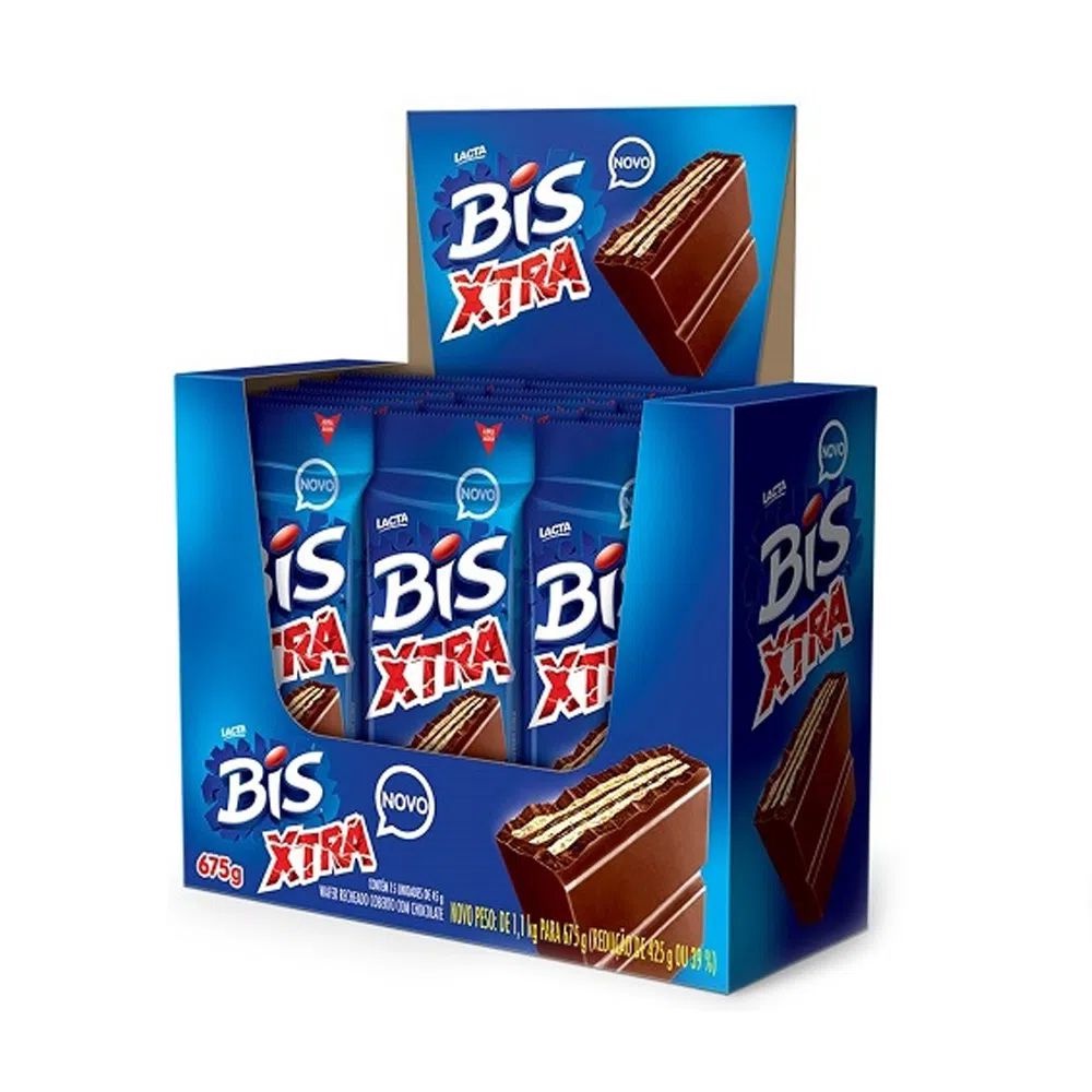 Chocolate BIS XTRA Original - C/ 24 un | Shopee Brasil