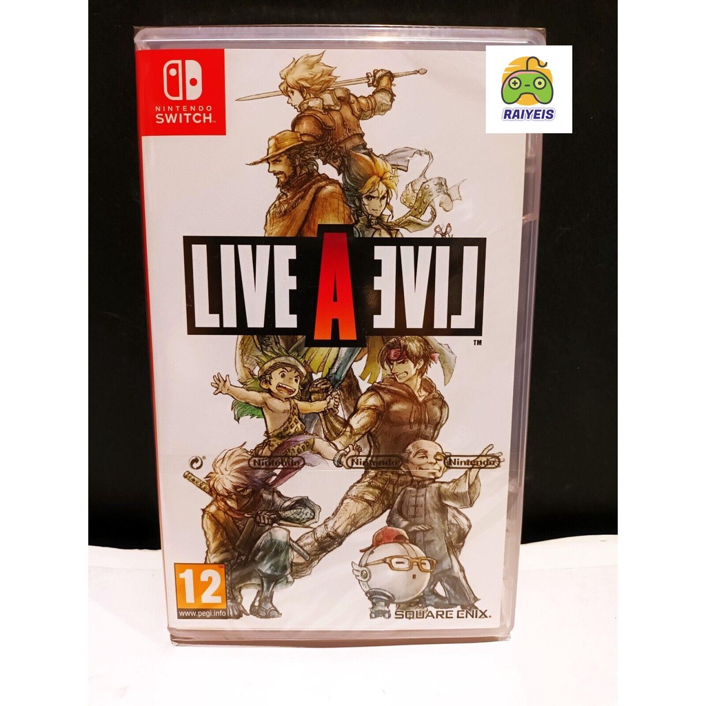 Jogo Live A Live Jogos MíDia FíSica Novo RPG Jogos Nintendo Switch ...