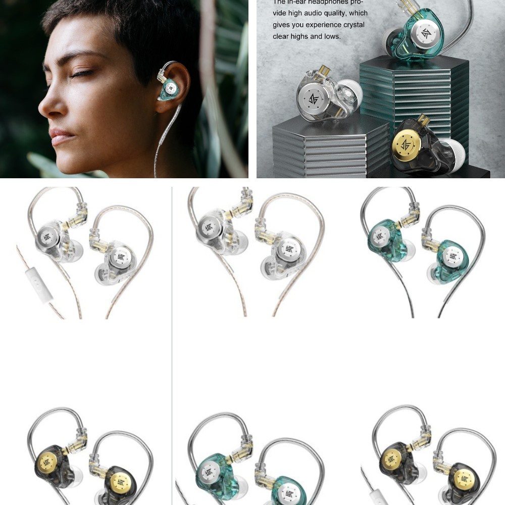 Fone de Ouvido KZ EDX com Microfone Original - Fone Edx KZ In-Ear ...