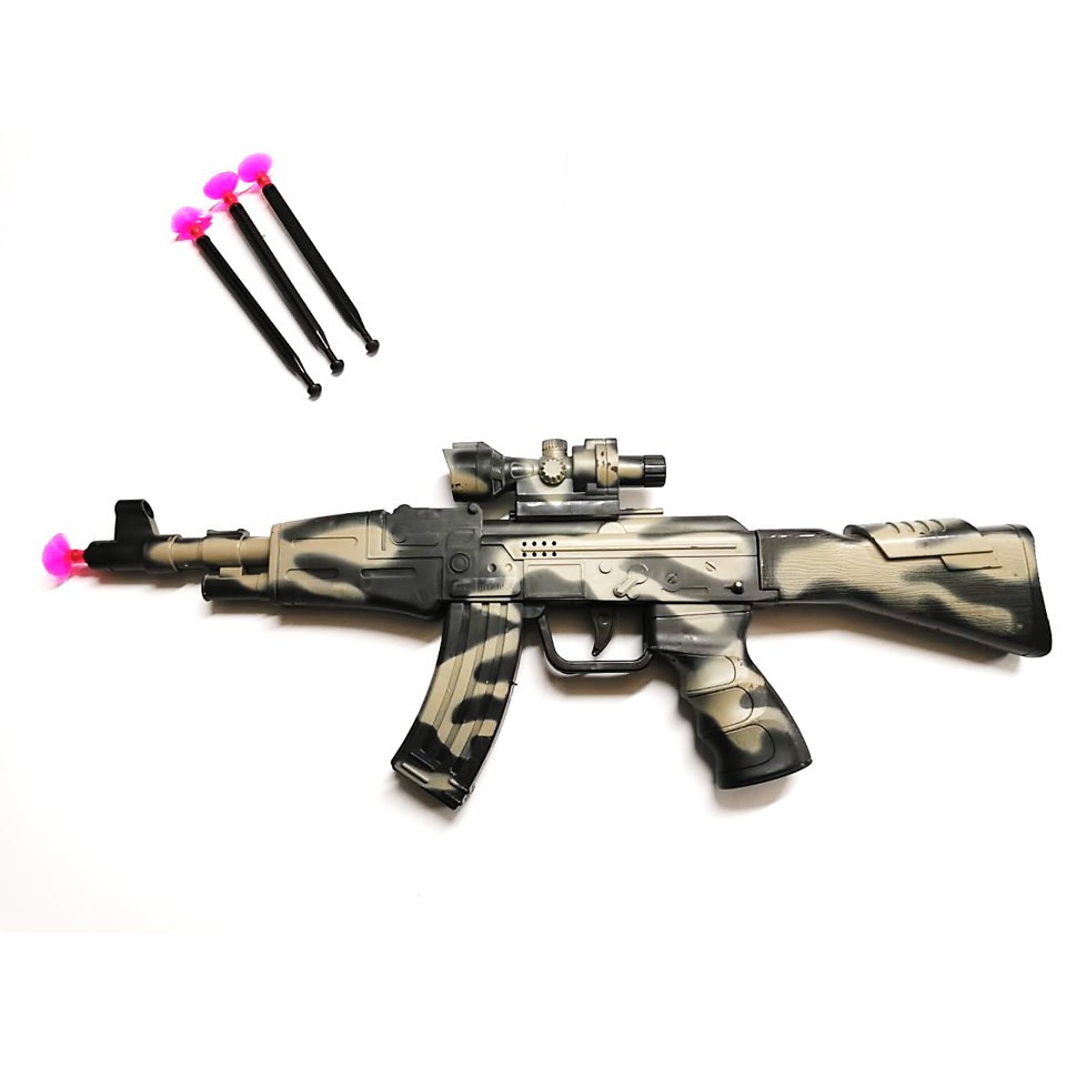 Arminha de Brinquedo Rifle Camuflado Lança dardos | Shopee Brasil
