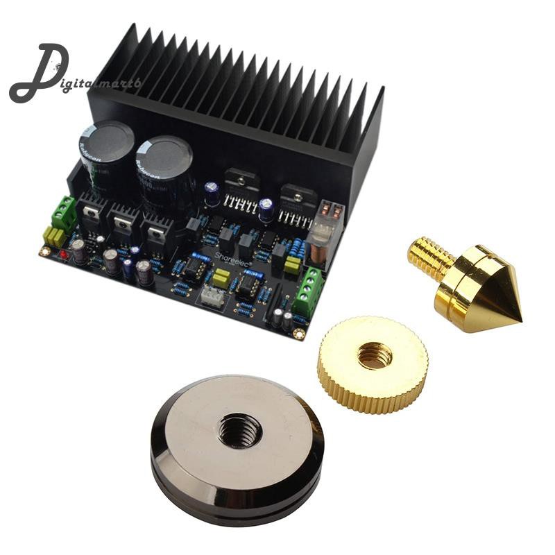 HIFI 2.0 Stereo Dual Channel OP07 DC Servo Power Amplifier Board with ...