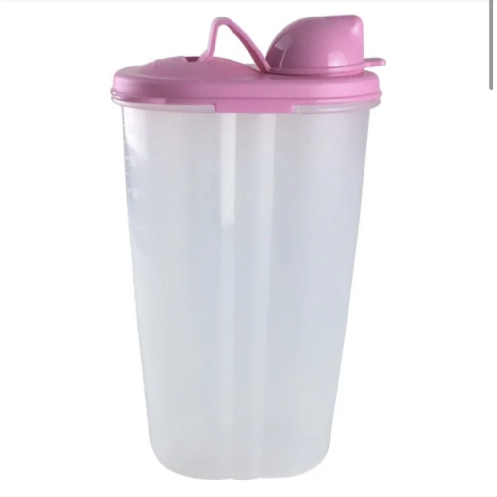 Quick Dispenser Tupperware 600ml rosa | Shopee Brasil