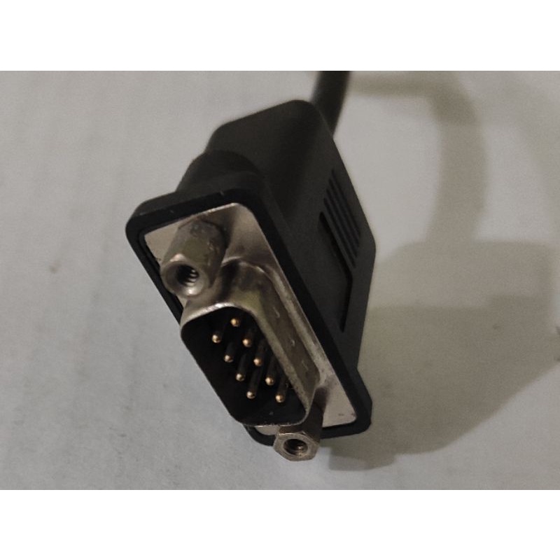 Rabicho Cabo serial db9 macho 9 pinos Pc antigo | Shopee Brasil