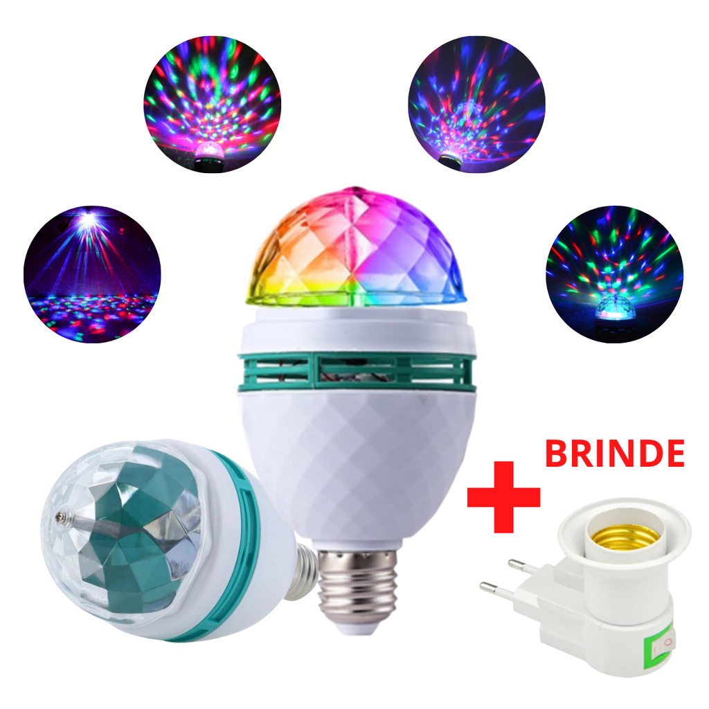 Lampada globo de led RGB | Shopee Brasil