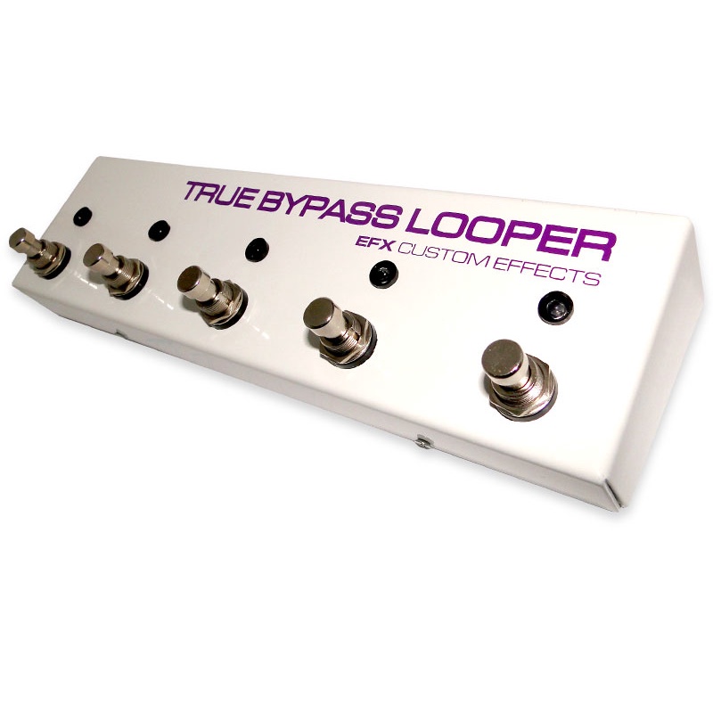 Pedal True Bypass Looper EFX Custom Effects - Escorrega o Preço