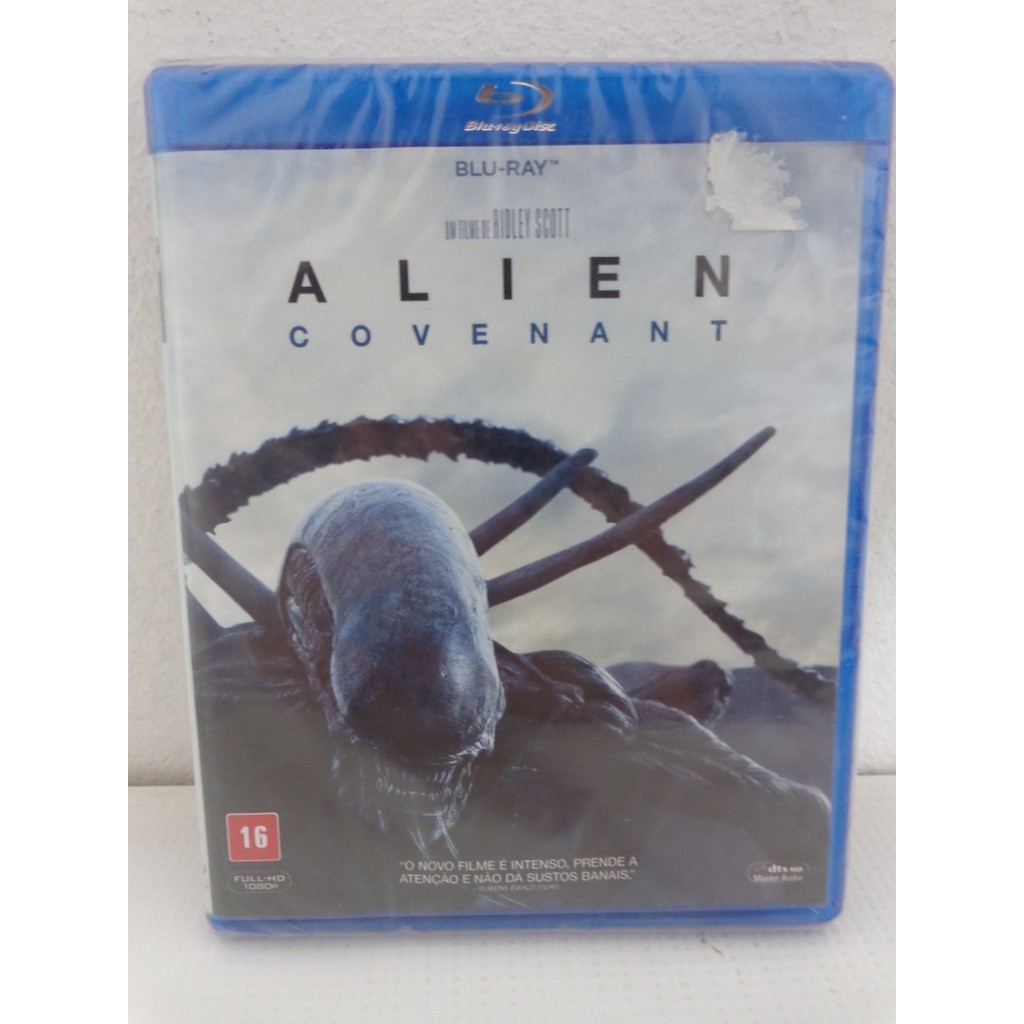 Alien Covenant Blu-ray Lacrado e Original | Shopee Brasil