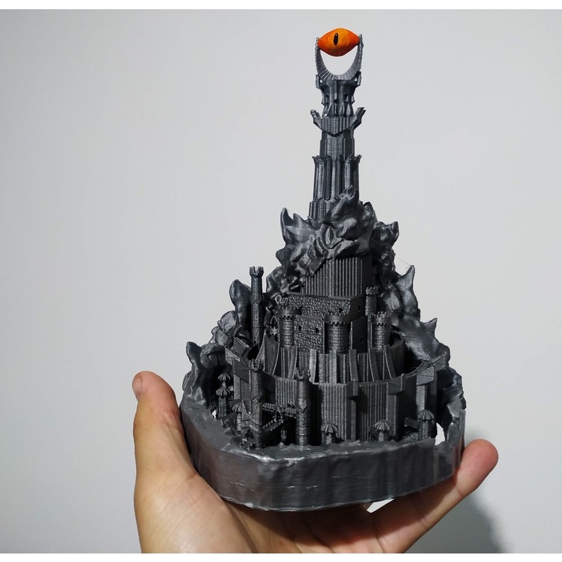 Torre De Sauron 20 Cm - Senhor Dos Anéis - Barad-dûr - Escorrega o Preço