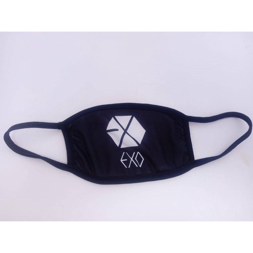 Mascara Kpop Exo Preta | Shopee Brasil