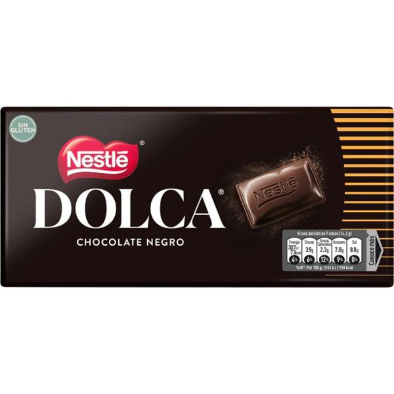NESTLE DOLCA CHOCOLATE NEGRO 100G | Shopee Brasil
