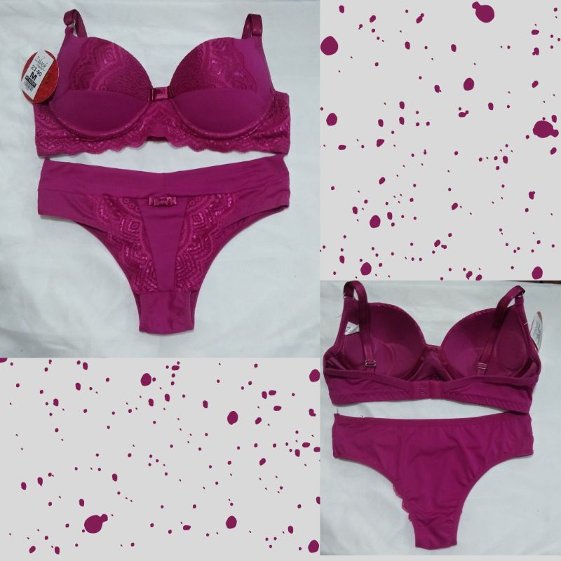 Conjunto Lingerie Lua Nova | Shopee Brasil