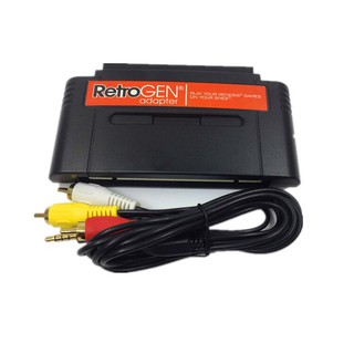 Adaptador Retrogen Jogue Mega Drive No Snes Super Nintendo | Shopee Brasil