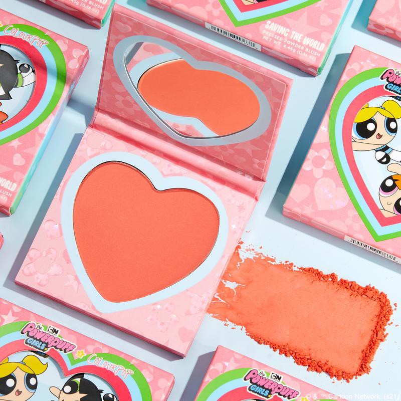Blush Colourpop Meninas Super Poderosas – The Powerpuff Girls – Saving ...