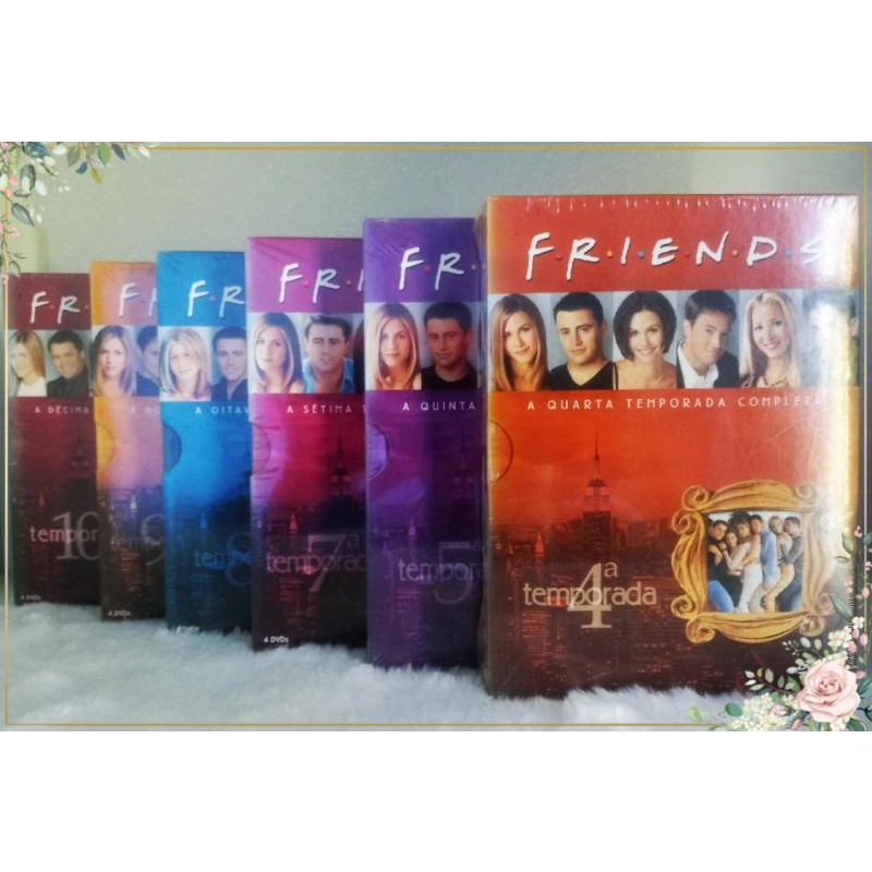 Box De DVDs Friends Lacrado/Novos Originais (Cada Unidade ) - Escorrega ...