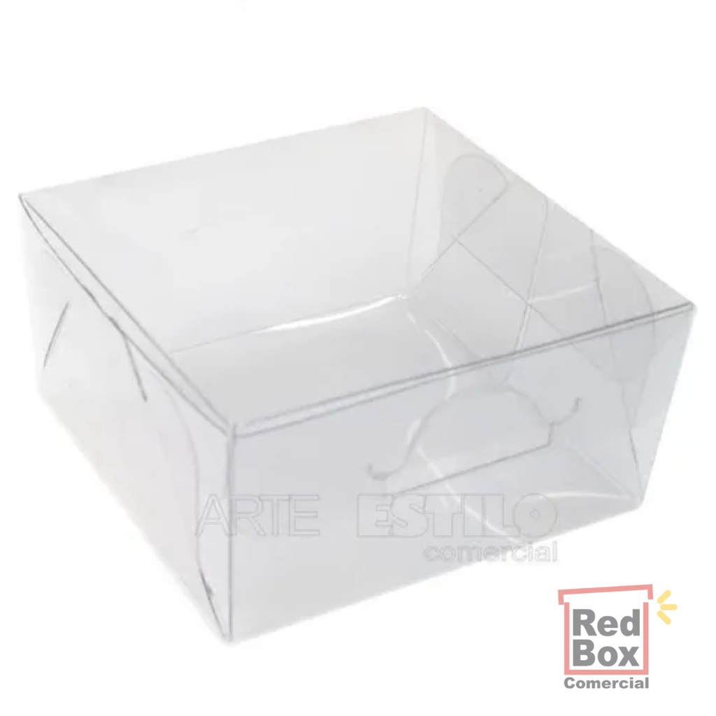 20 Caixas Caixinhas De Acetato Liso E Transparente 7x7x4 | Shopee Brasil