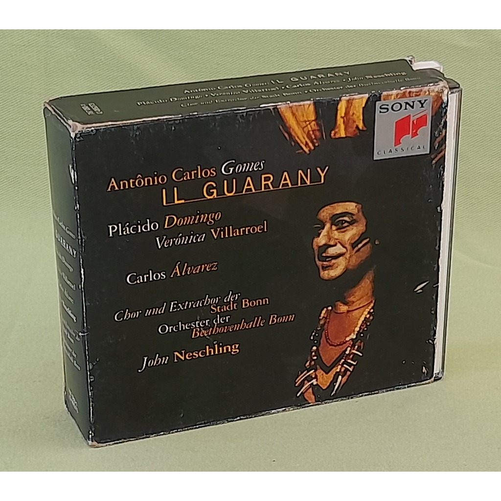 Carlos Gomes - Il Guarany - John Neschling - BOX 2 CDS. | Shopee Brasil