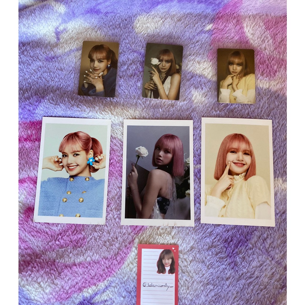 Blackpink Official Photocard e Postcard Lisa Welcoming Collection 2022 Oficial Completo | Shopee ...
