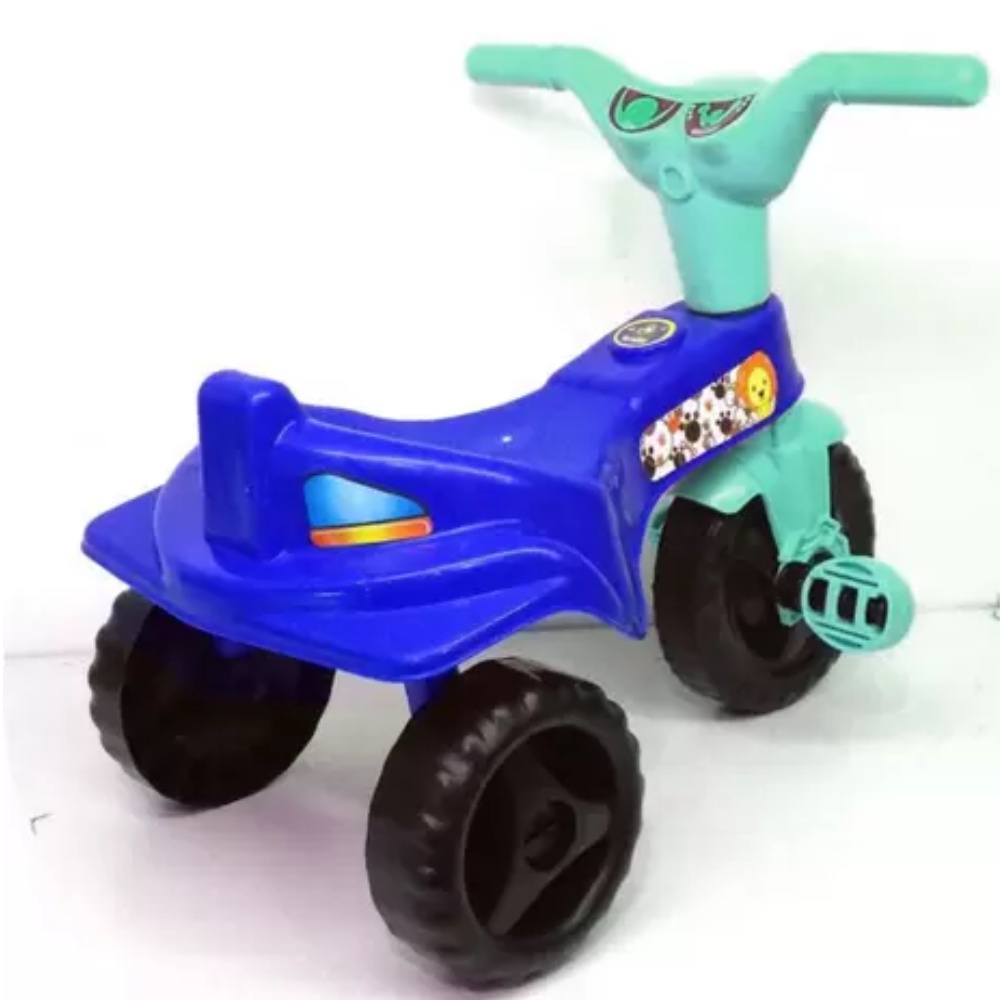 Triciclo Infantil Motoca Velotrol Tico Tico Azul | Shopee Brasil
