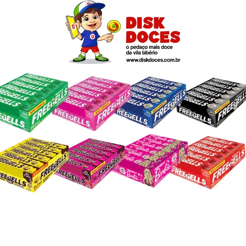 Drops Riclan Freegells 12un | Shopee Brasil