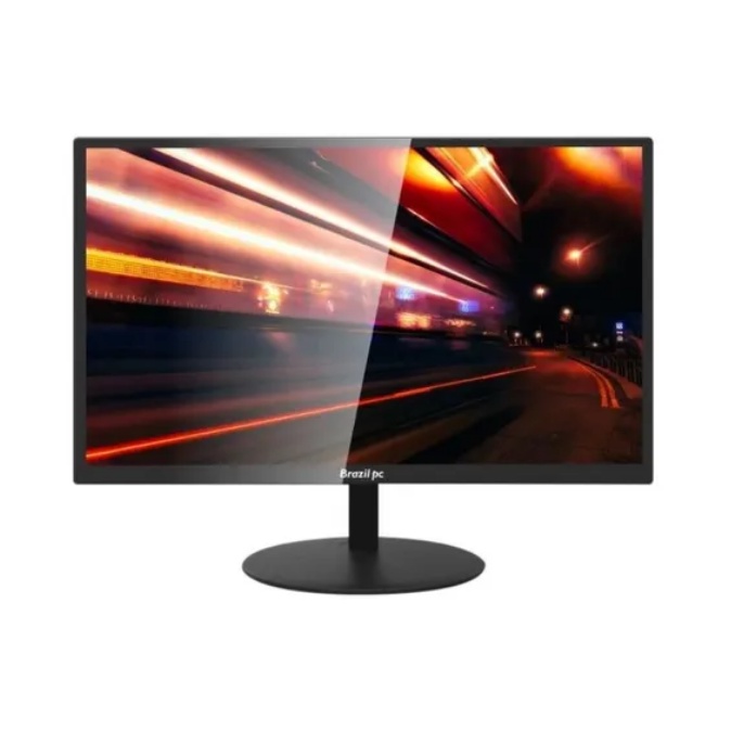 Monitor Novo, Led 19 Pol. Bpc-19we02-b, Preto, Widescreen, HDMI e VGA ...
