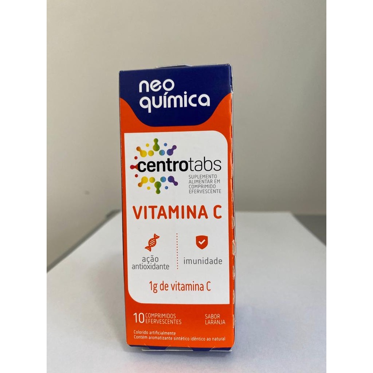 Centrotabs Vitamina C 10 Cp | Shopee Brasil