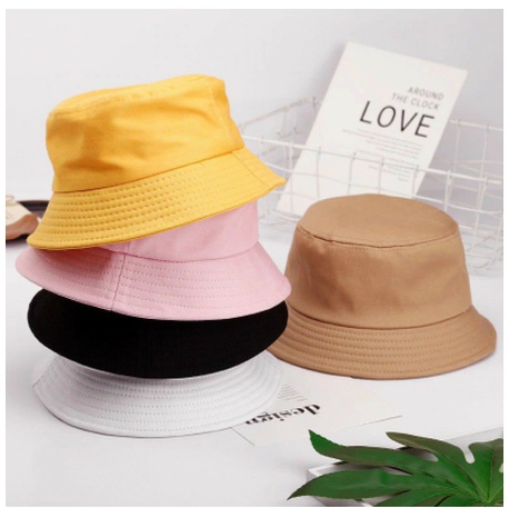 Bone Chapeu Bucket Hat Adulto Unissex - CORES VARIADAS | Shopee Brasil