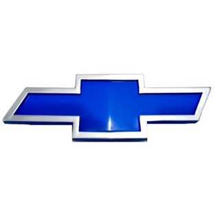 Emblema Gravata Logo Da Grade Gm Chevy 500 1983 Á 1995 Azul | Shopee Brasil
