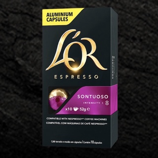 Capsula de Cafe para Cafeteira Nespresso Lor Original Espresso Sontuoso ...