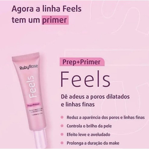Prep+Primer Feels Ruby Rose - HB8116 | Shopee Brasil