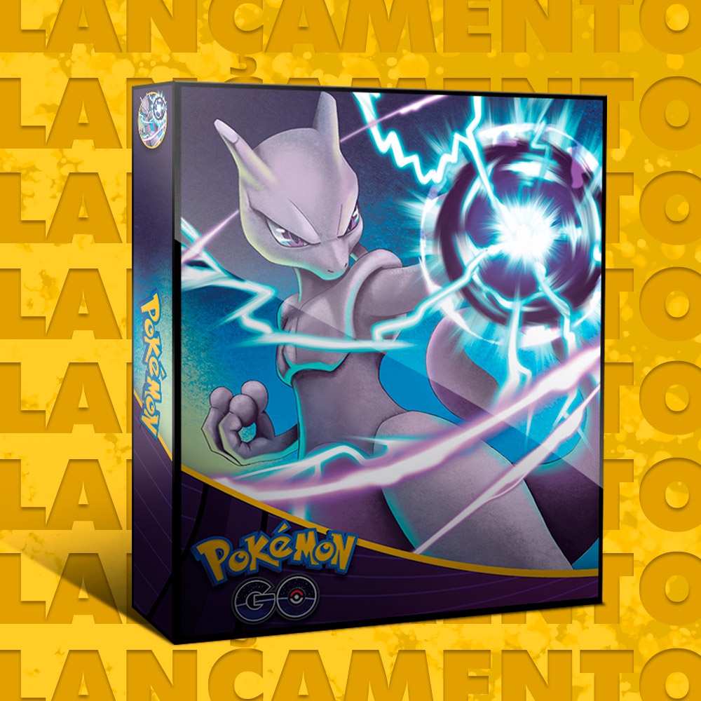 Pasta Álbum Fichário Pokémon POKÉMON GO + brindes - Escorrega o Preço