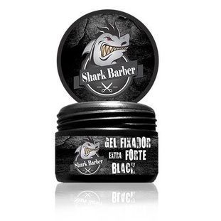 Shark Barber Gel Cola Black 240g | Shopee Brasil